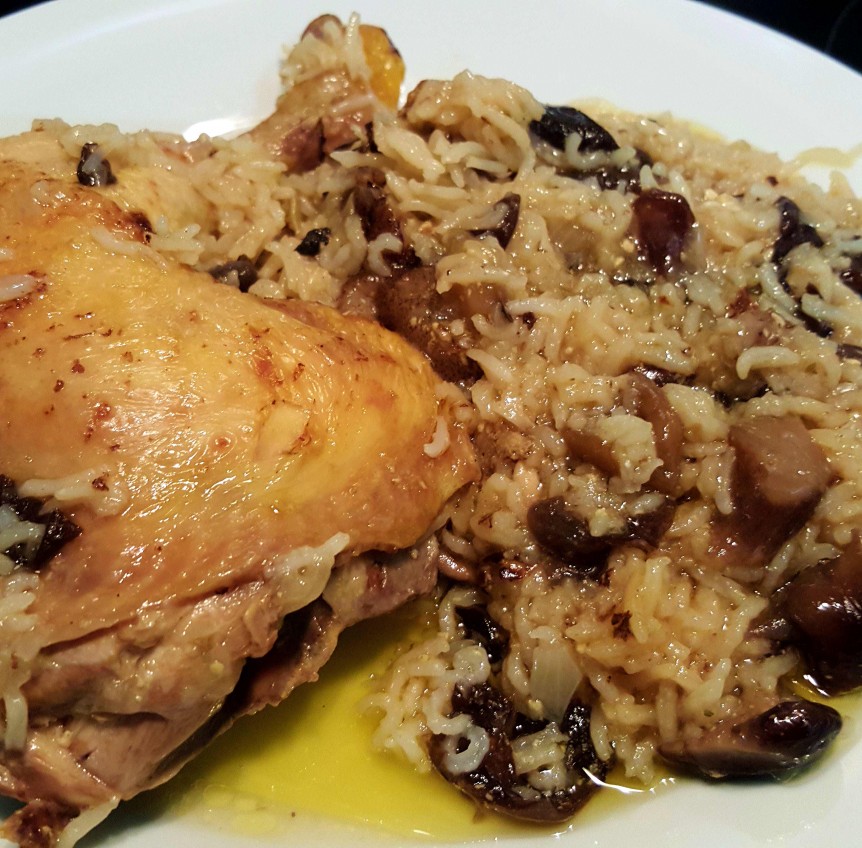 Cuisses de poulet à la moutarde et riz au cookeo - Cookeo Mania