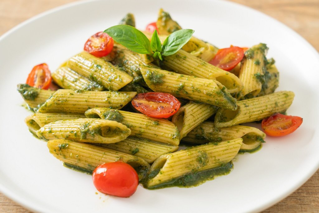 Pâtes au véritable Pesto Basilic - Cookeo Mania