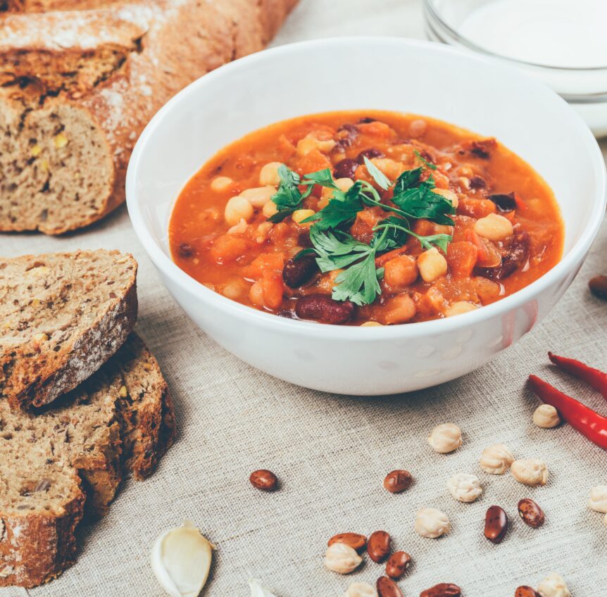 Chili aux Cinq Haricots, Facile et Rapide au cookeo - Cookeo Mania